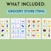 Shopping List Grocery Game, Grocery Store Pretend Play, Homeschool ...