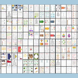 Preschool Curriculum Lesson Plan, Preschool Activity Curriculum Bundle ...