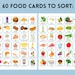 Healthy or Unhealthy Food Sorting Game, Busy Book Pages, Toddler ...