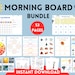 Morning Board Printable | Perpetual Calendar Circle Time | Preschool ...