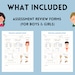 Preschool Assessment Forms Printable | Homeschool Pre-k Assessment ...