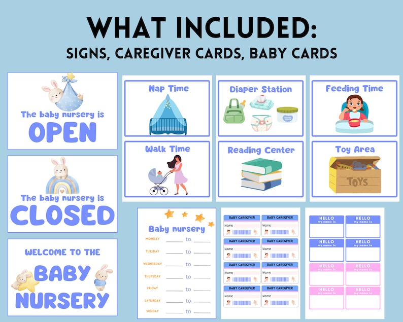 Dramatic Play Printables for Kids | Nursery Daycare Activities ...