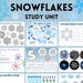 Snow Unit Study & Snowflakes Printable Bundle | Winter Homeschool ...