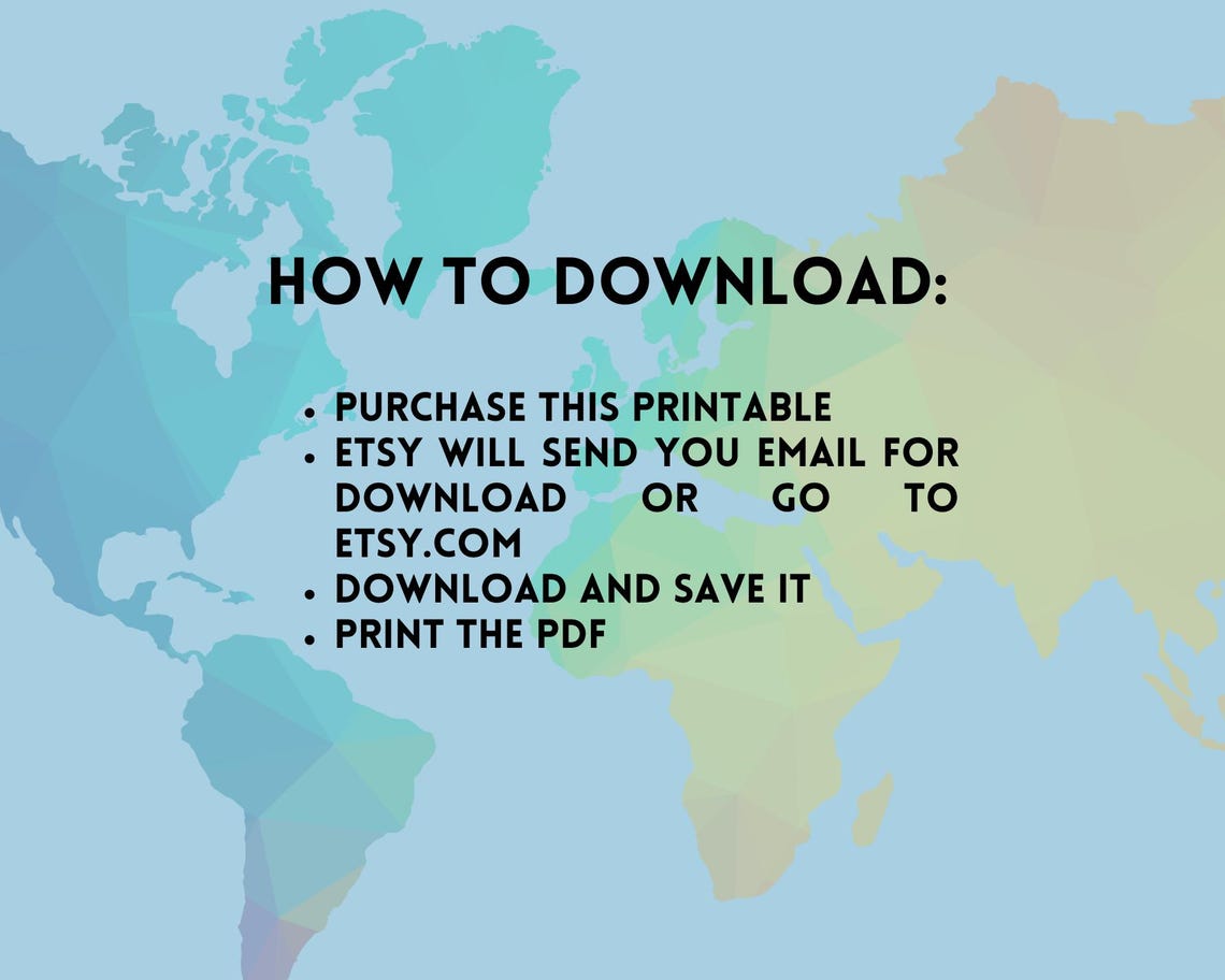 7 Continents Montessori Three-part Cards | World Map and Continent ...