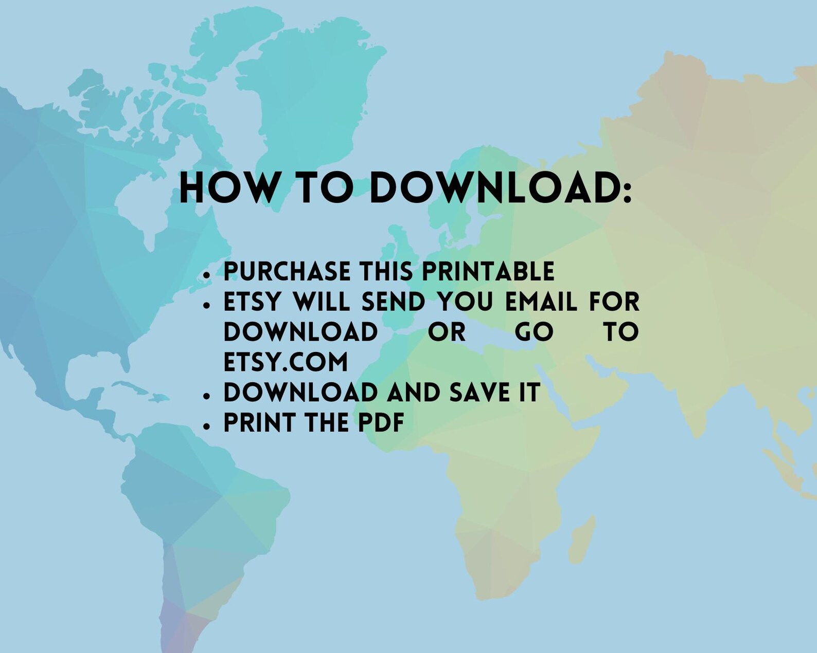 7 Continents Montessori Three-part Cards | World Map and Continent ...
