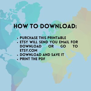 7 Continents Montessori Three-part Cards | World Map and Continent ...
