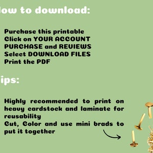 Mother's Day Spinner Printable Printable Kids Activity Learning PDF - Etsy