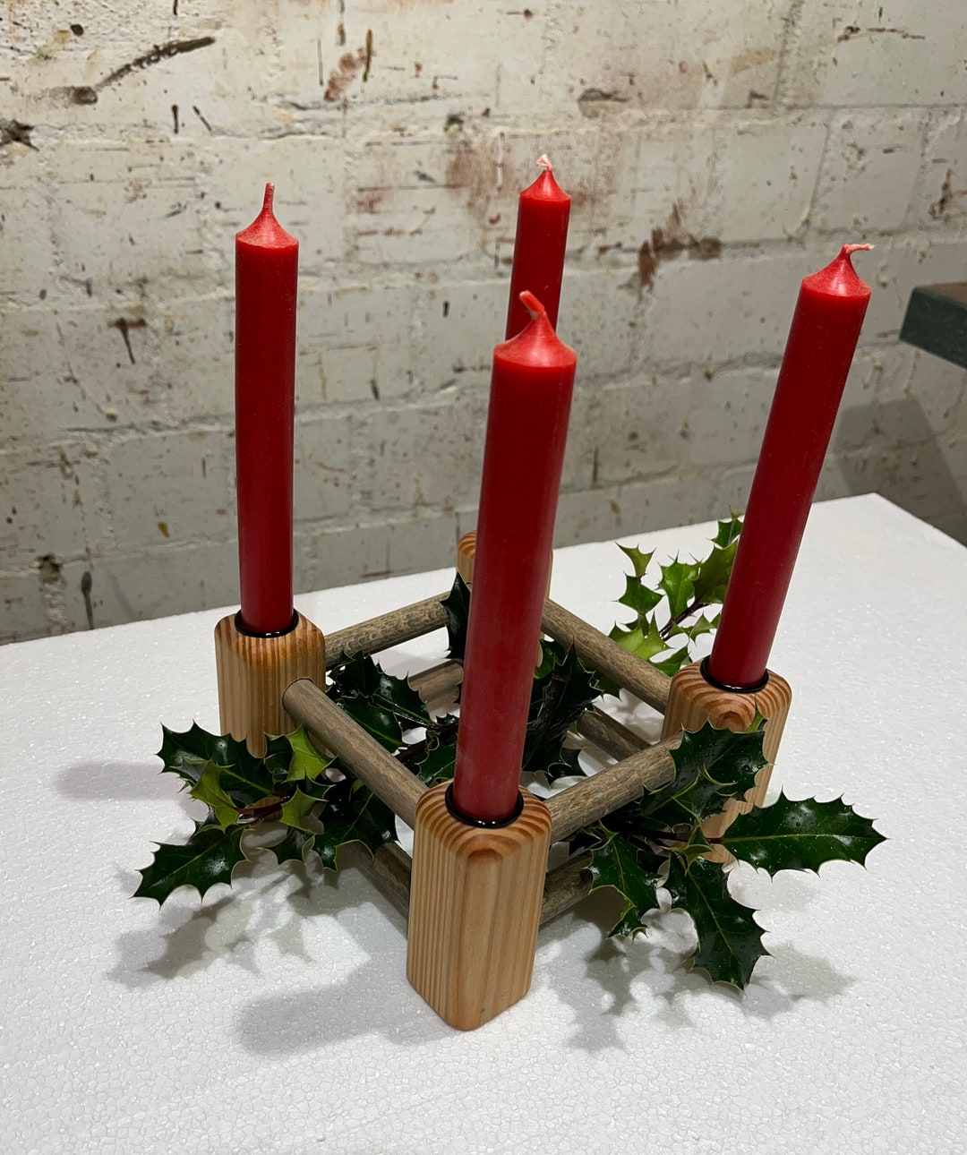 Advent Wreath, Handicrafts, Turner, Regional, Germany, Lower Saxony - Etsy