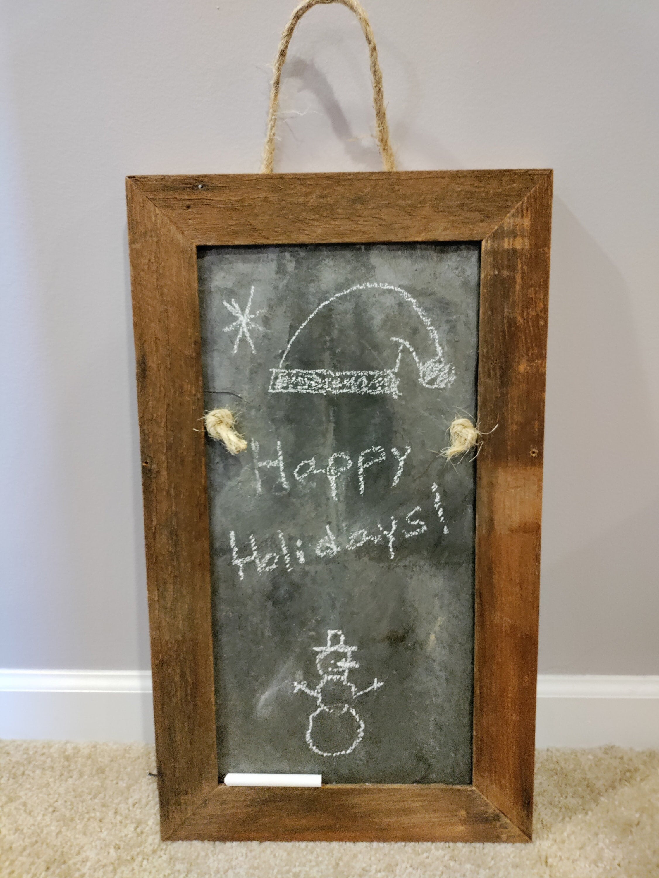Rustic Slate Chalkboard - Etsy
