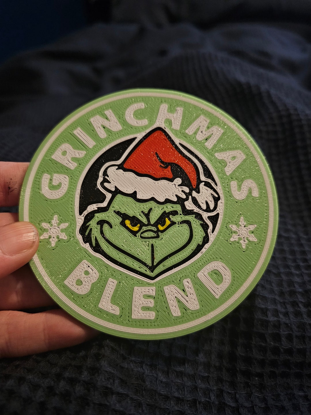 Grinchmas Blend Coaster Grinch Christmas - Etsy Australia