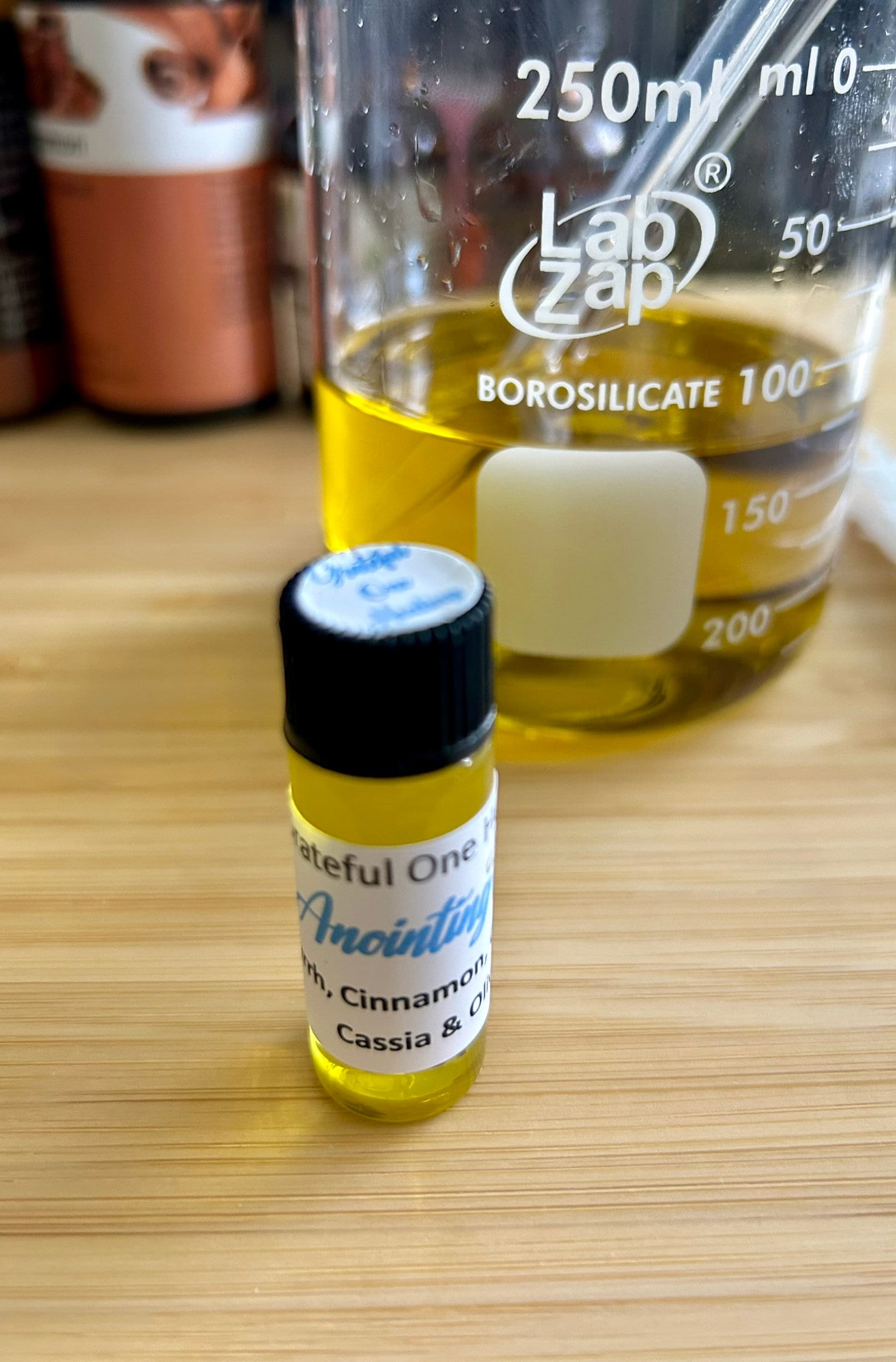 Anointing Oil Myrrh, Cinnamon, Calamus, Cassia Essential Oils Plus ...