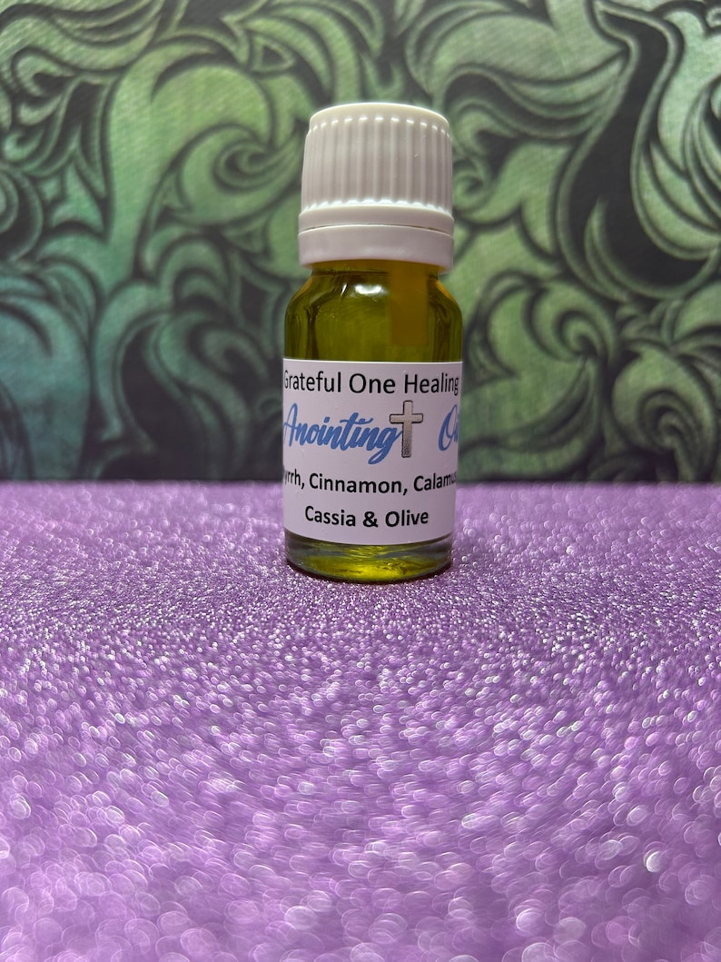 Anointing Oil Myrrh, Cinnamon, Calamus, Cassia Essential Oils Plus ...