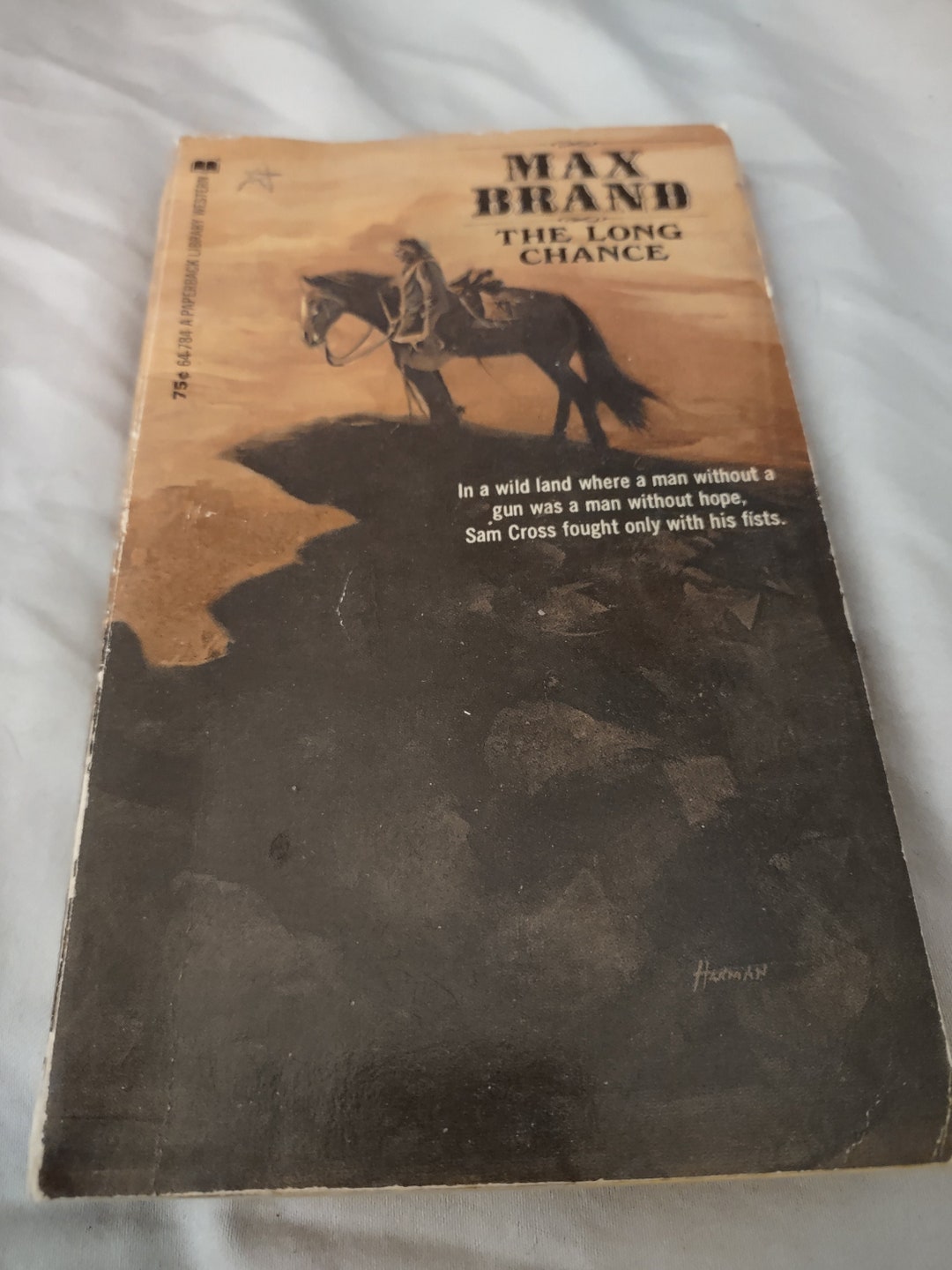 The Long Chance by Max Brand - Etsy