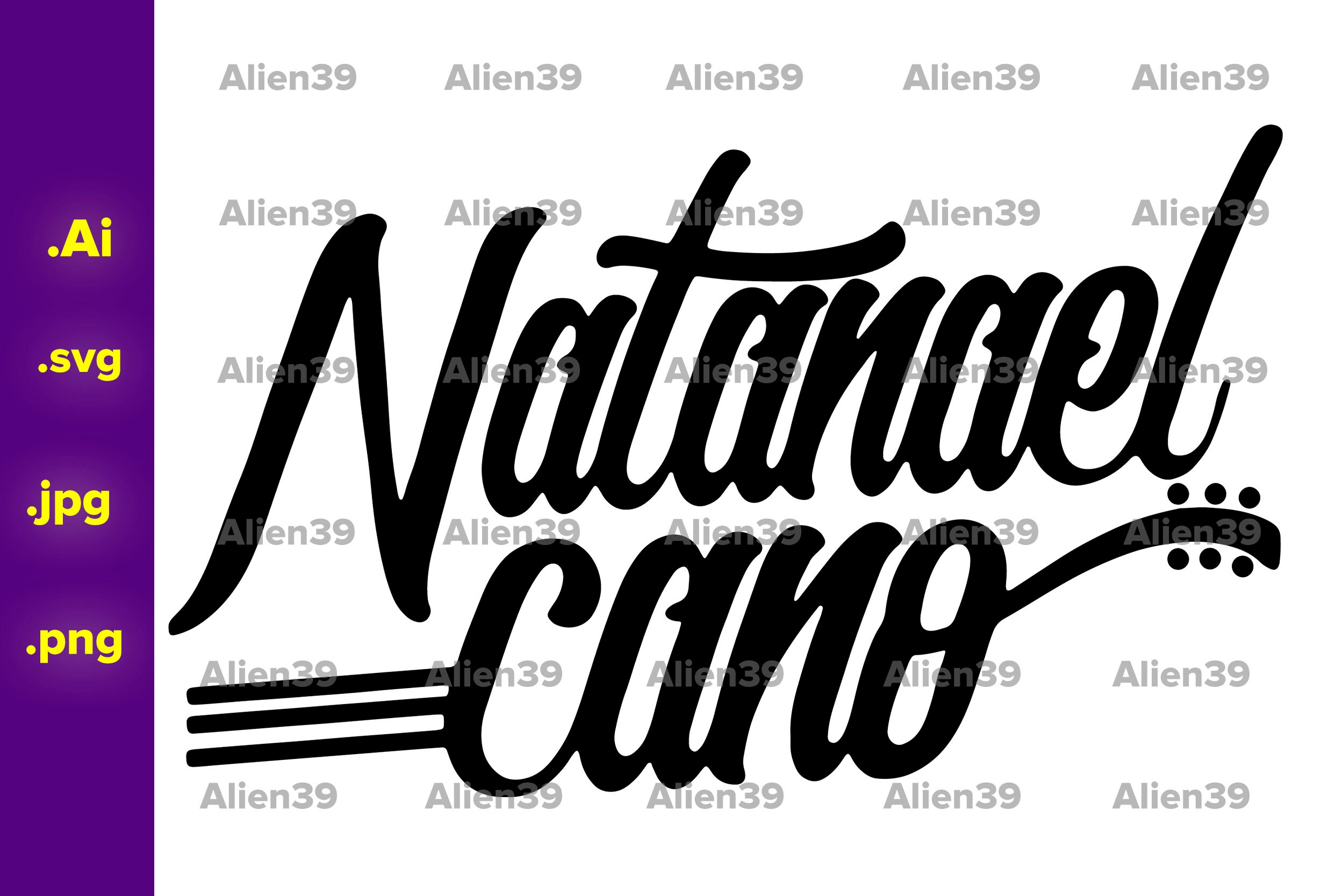 Natanael Cano logo letras PNGJPGSVGDxf Logos Corridos - Etsy México