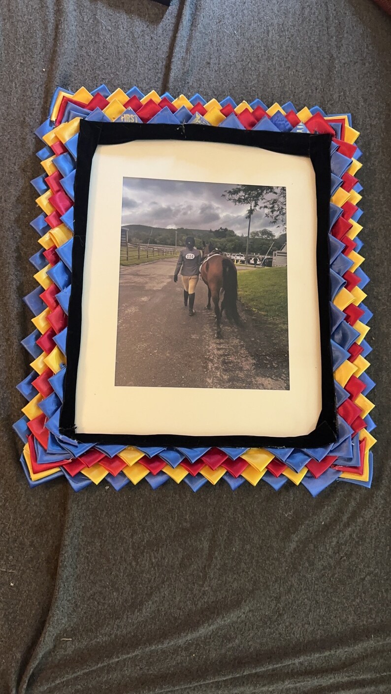 Custom Ribbon Picture Frames - Etsy