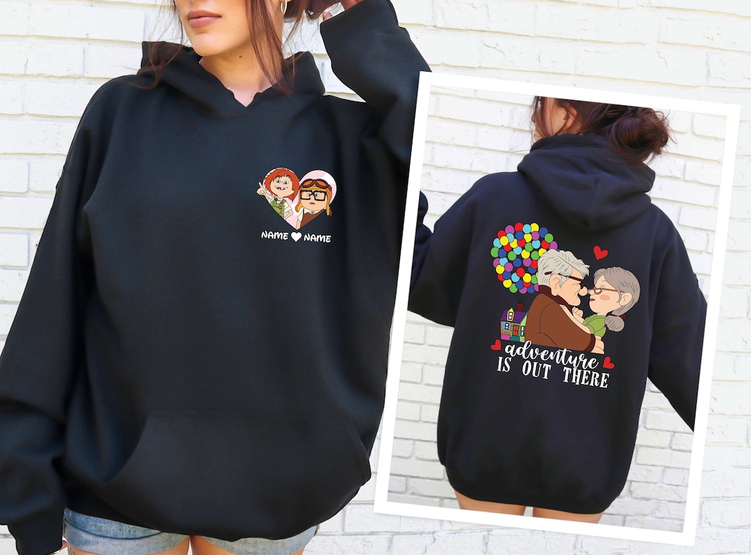Custom Carl and Ellie Hoodie, Adventure is Out There Hoodie, Movie ...