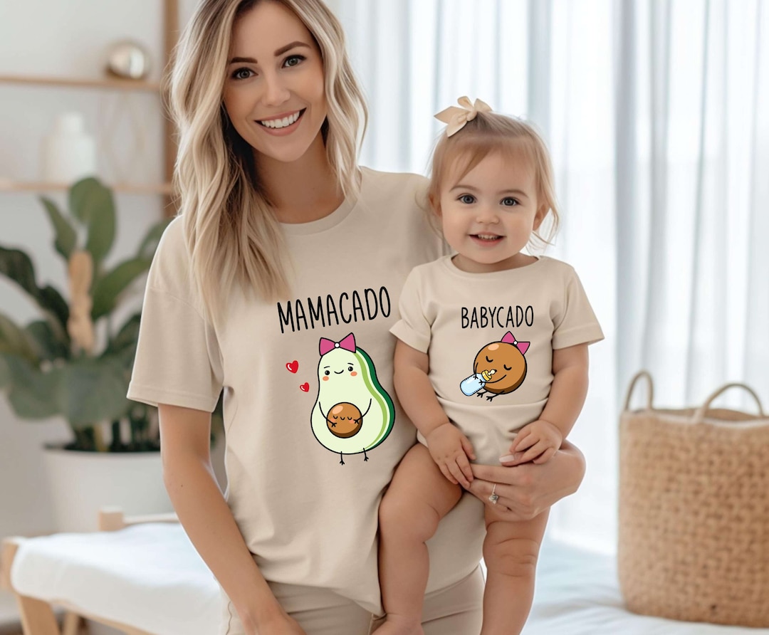 Mamacado and Babycado Shirts, Mommy and Me Shirts, Babycado Shirt ...