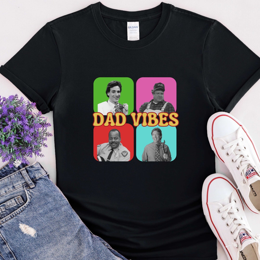 90's Dad Vibes Graphic Tee, Funny Retro Father's Day Shirt - Etsy