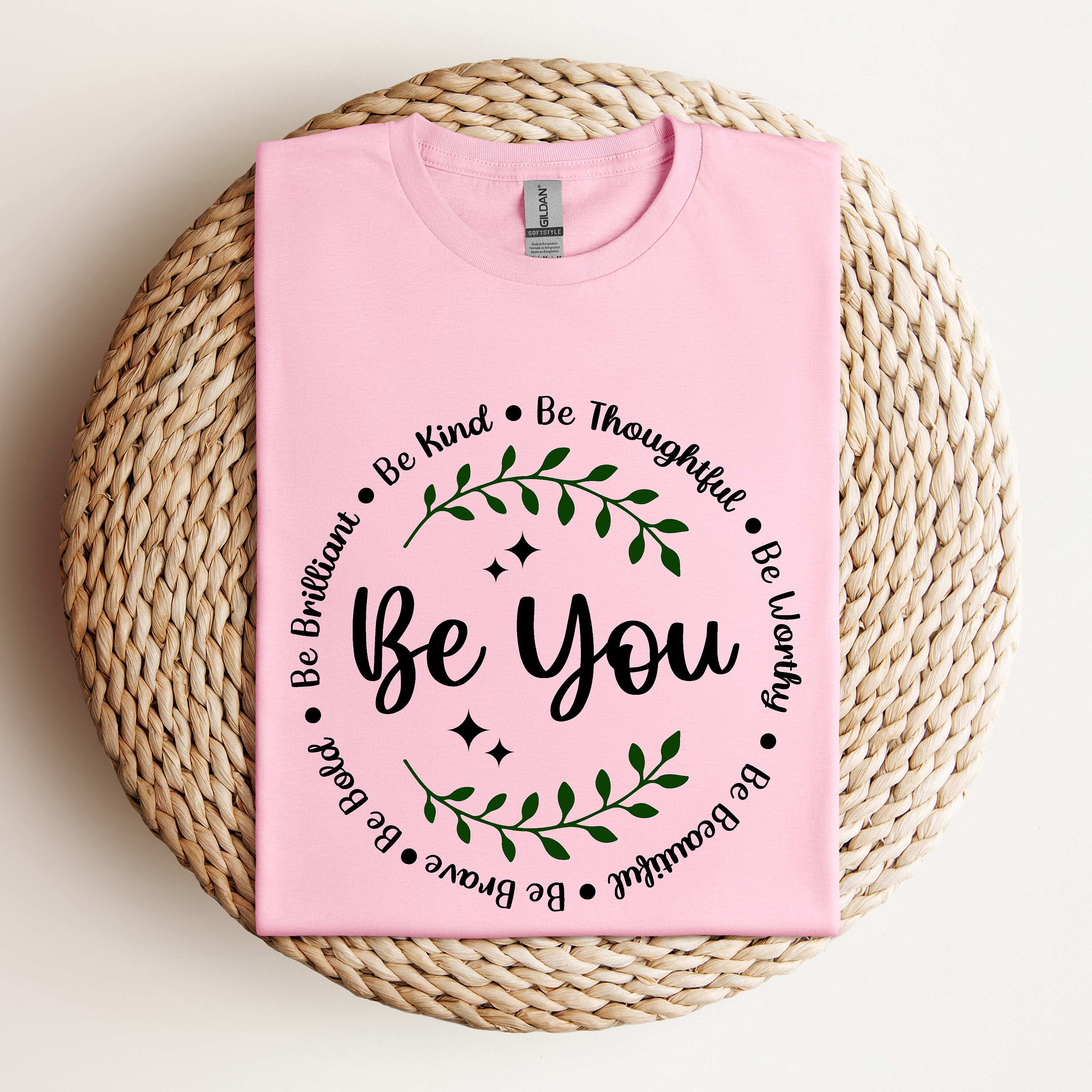 Be You Shirt, Bible Verse Shirt for Women, Cute Motivational Shirt ...