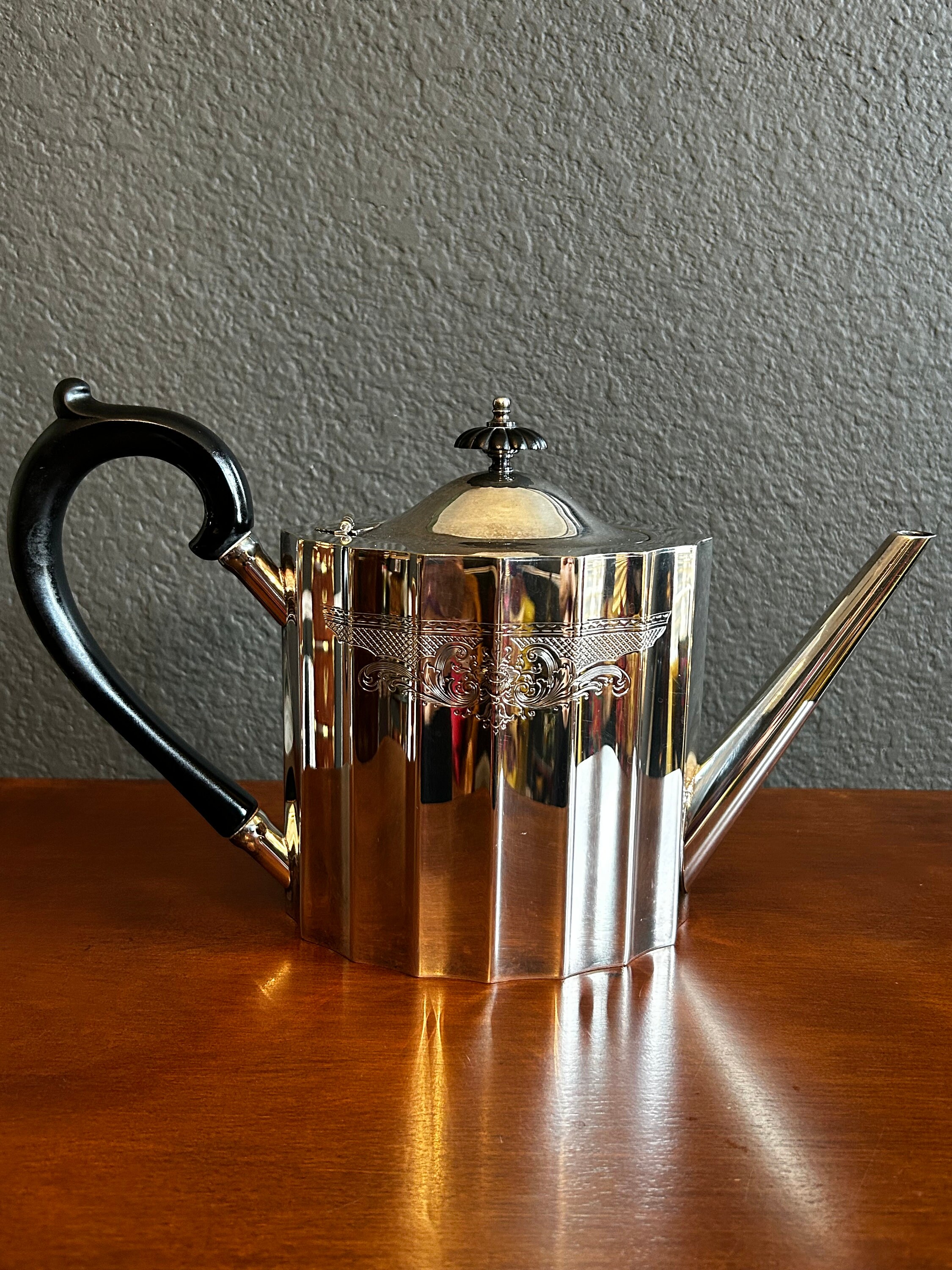 Lunt Silver Plate Tea Set - Etsy