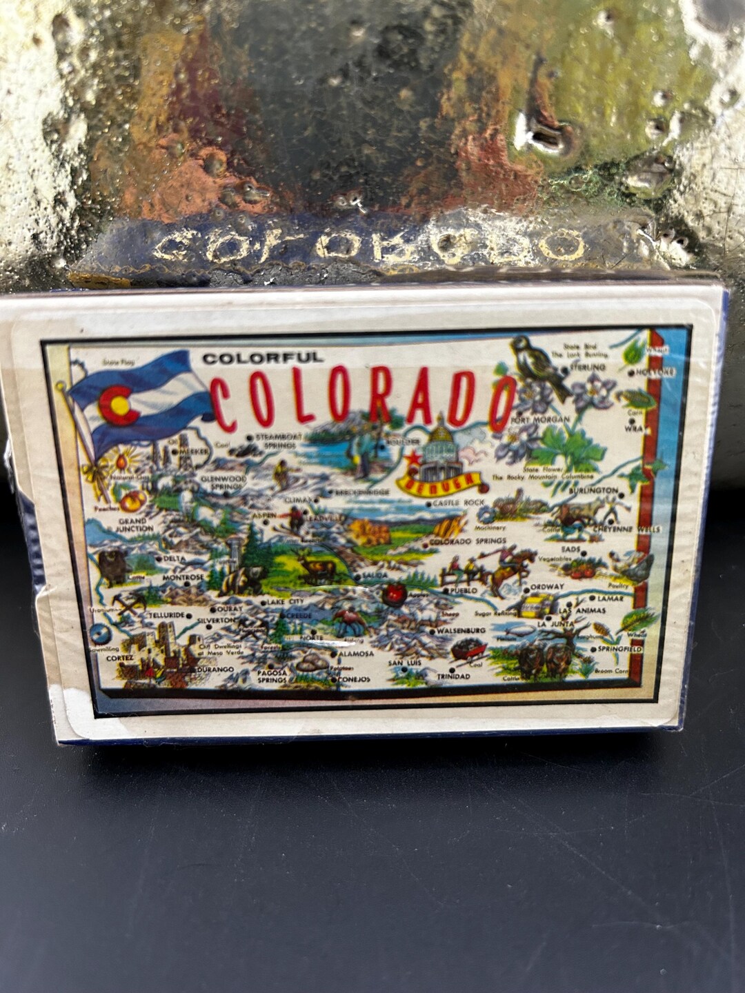 Vintage Colorado Playing Cards - Etsy