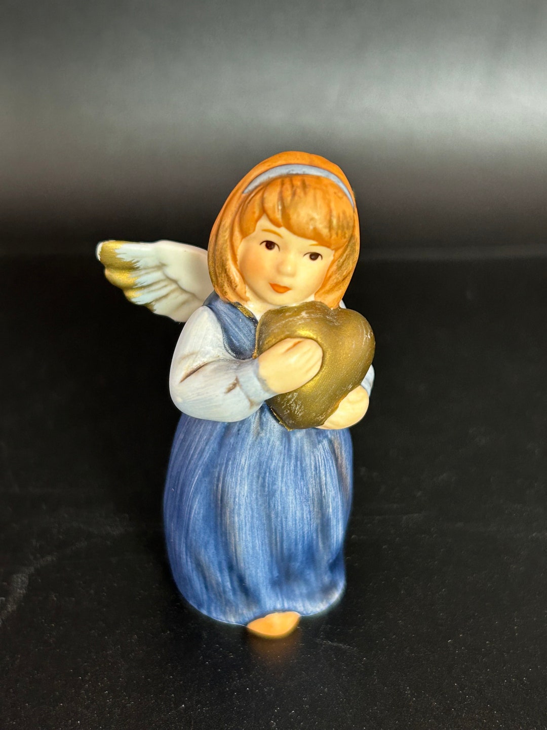 Goebel Angel With Heart Figurine - Etsy