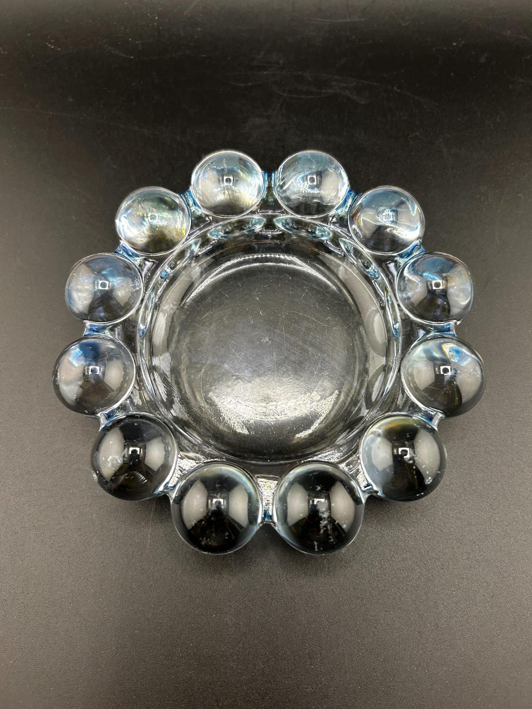 Anchor Hocking Boopie Glass Tray in Light Blue - Etsy