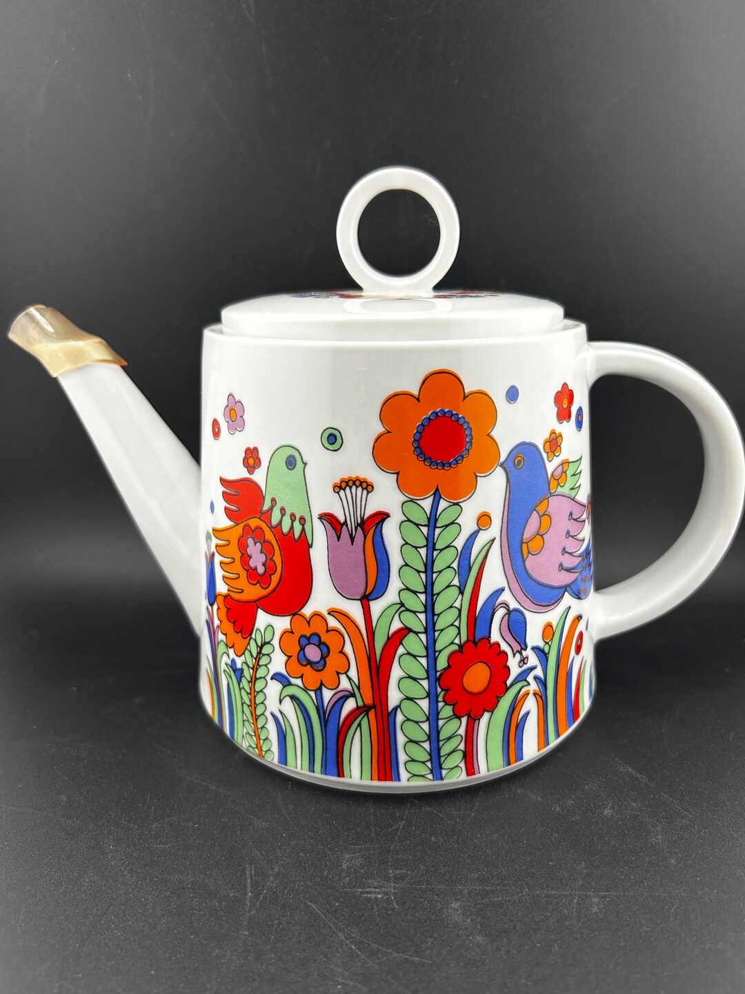 Royal Crown Paradise Teapot - Etsy