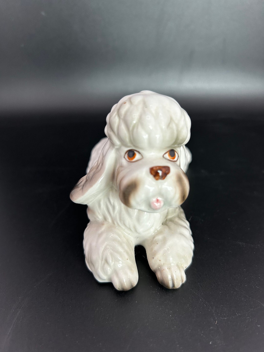 Lefton China Poodle Figurine - Etsy