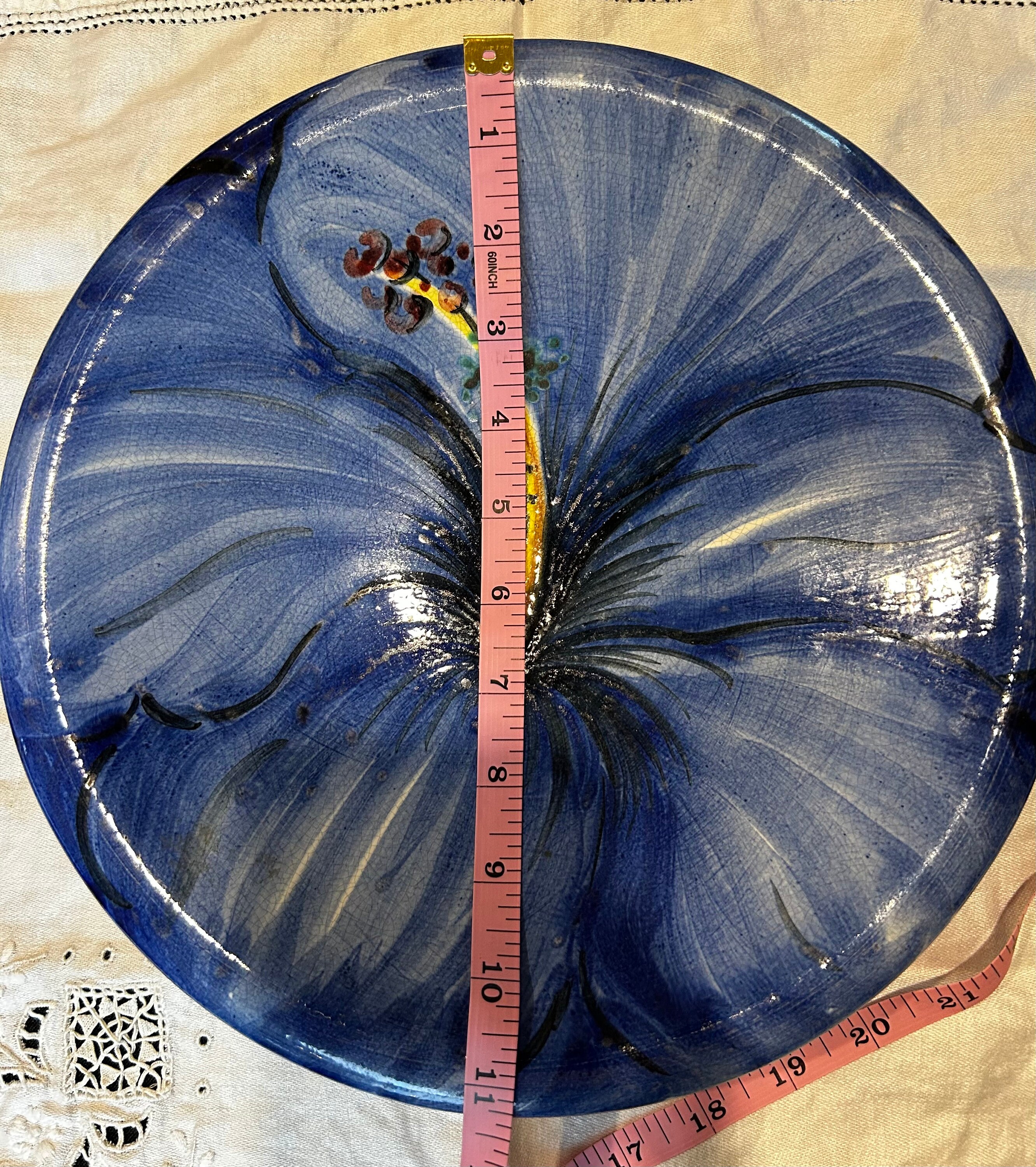 Global Views Hand-painted Italian Plate - Etsy