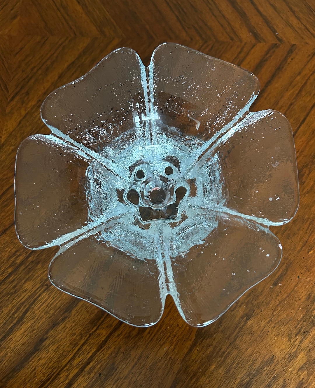 Blenko Flower Candleholder Set of 2 1980s - Etsy