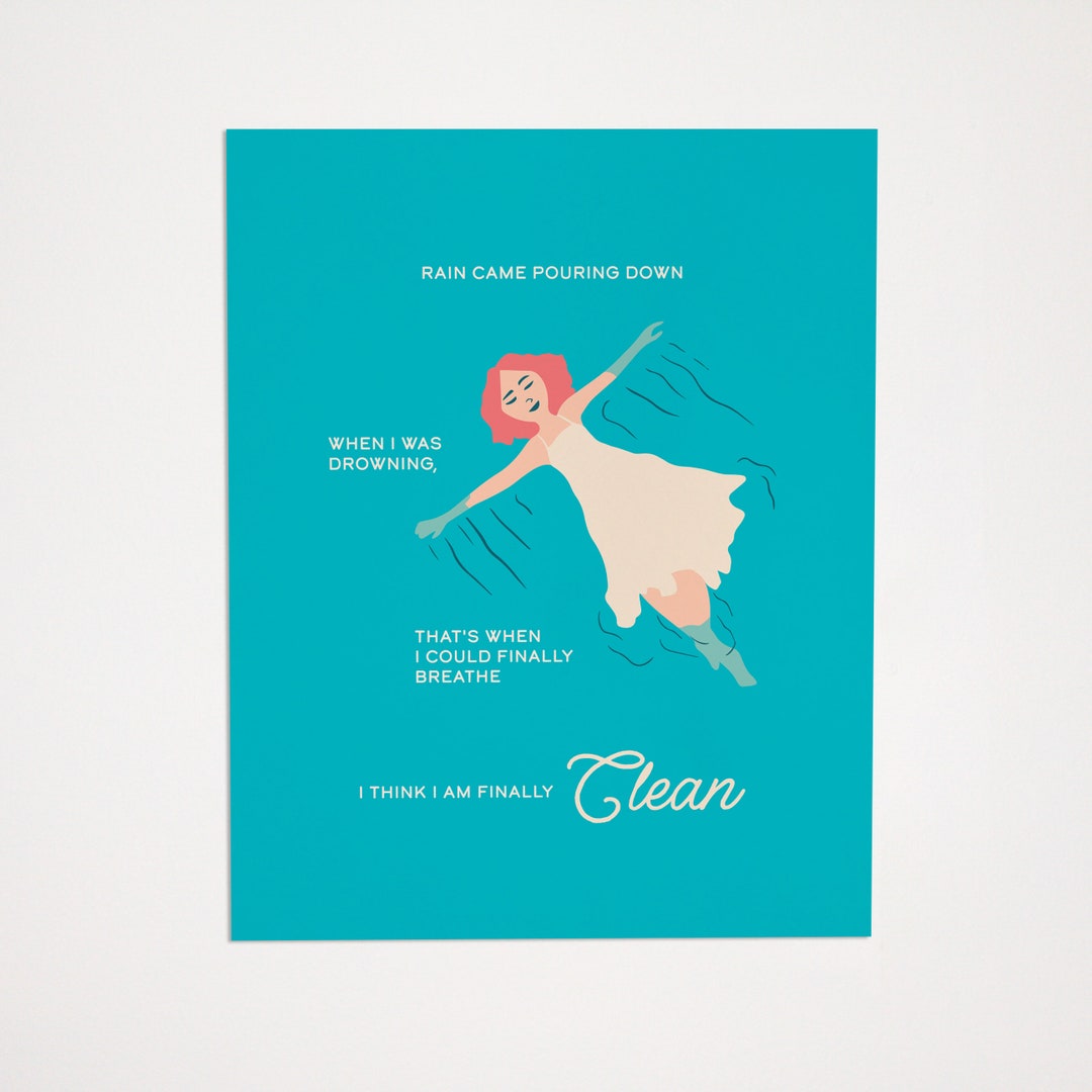 Clean Taylor Swift 1989 Lyric Printable Art, Digital Download, 5x7, 6x6 ...