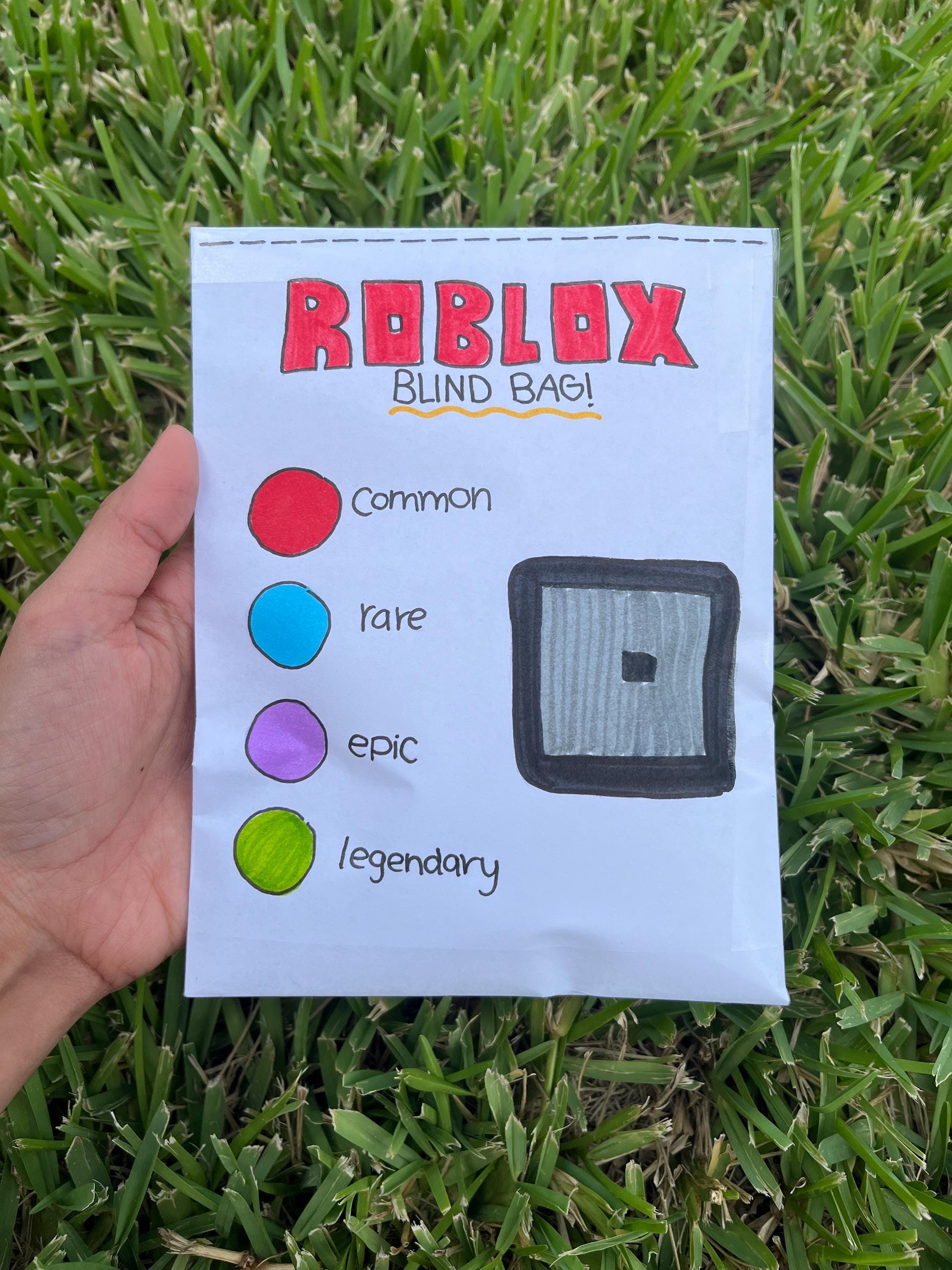 Roblox Paper Blind Bag! - Etsy