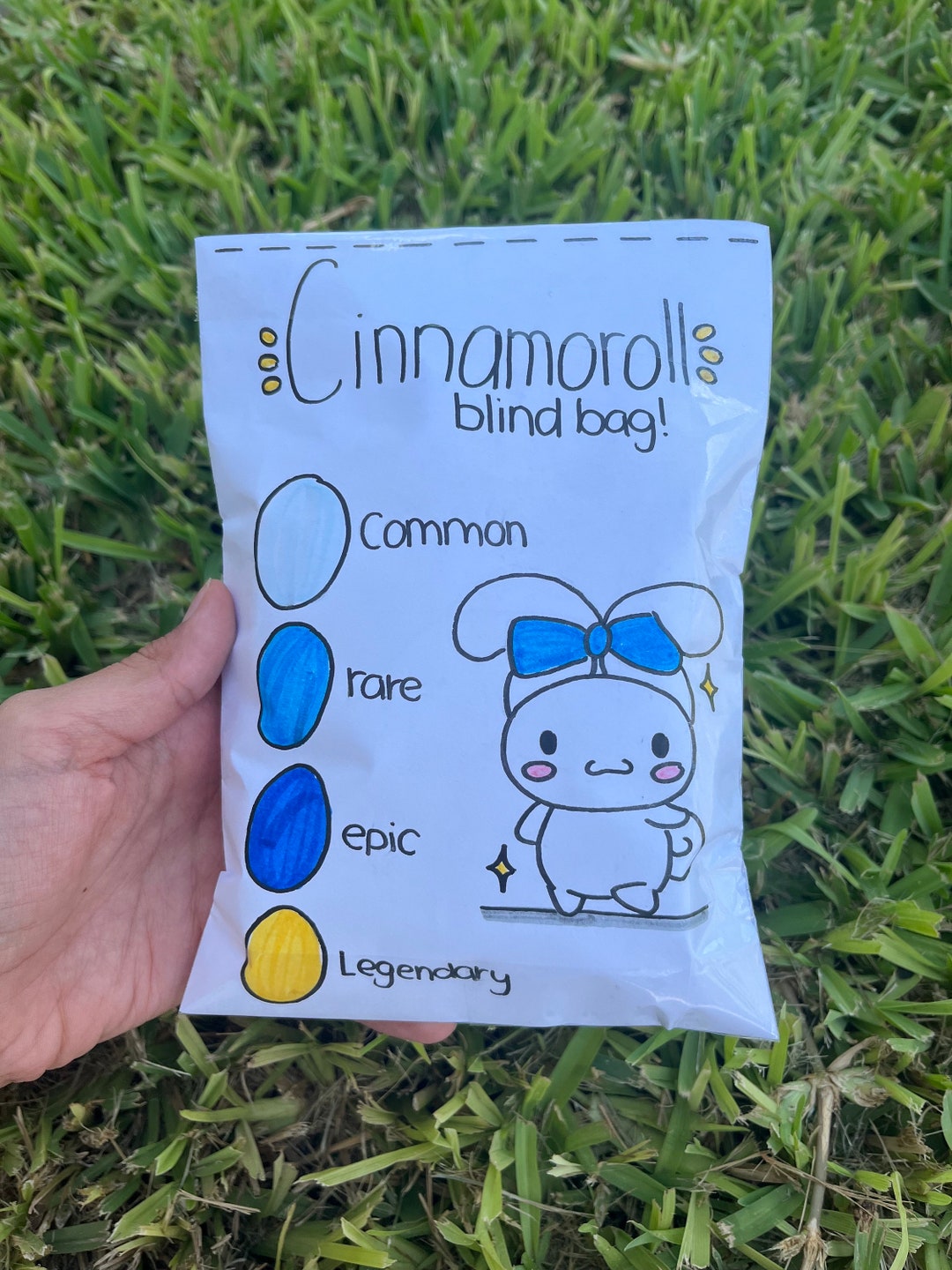 Cinnamoroll Paper Blind Bag! - Etsy