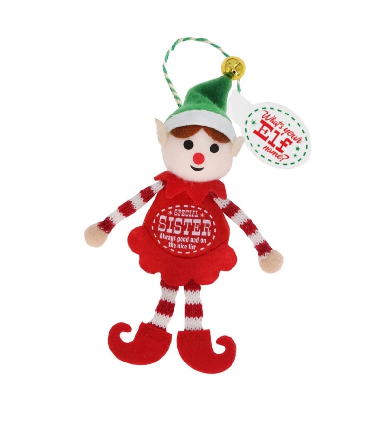 Personalised Christmas Elf - Etsy UK