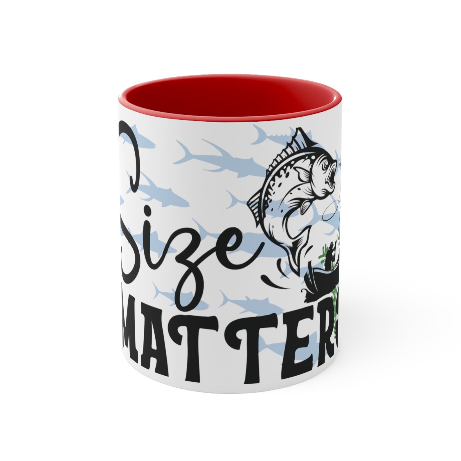SIZE Matters,funny Mug,men Fishing Present Fisherman Boyfriend Gifts ...