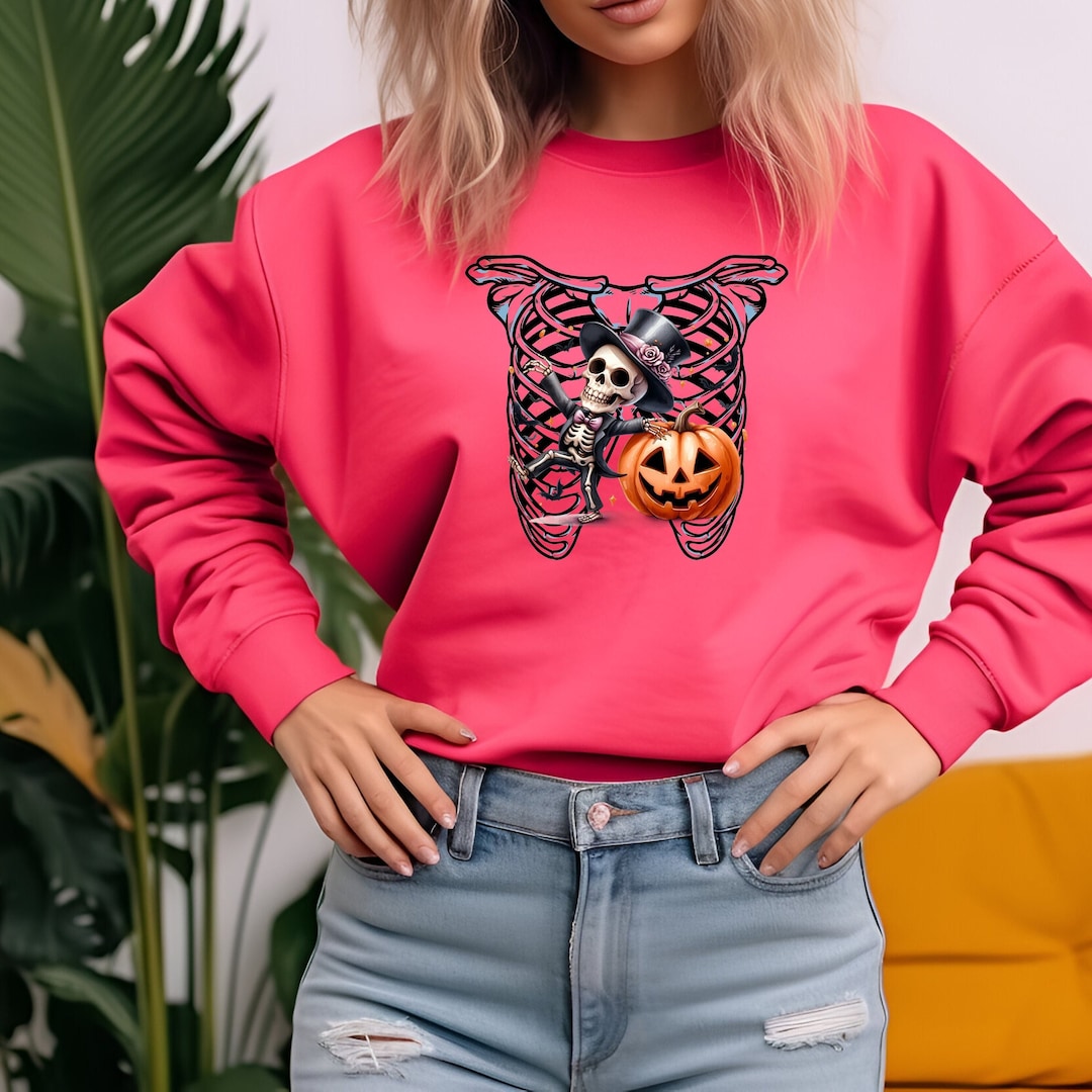 Halloween Shirt Spooky Halloween Sweatshirt Shirt for Halloween Vintage ...