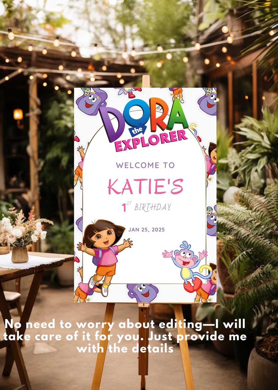 Dora the Explorer Digital Birthday Welcome Dora Birthday Welcome Dora ...
