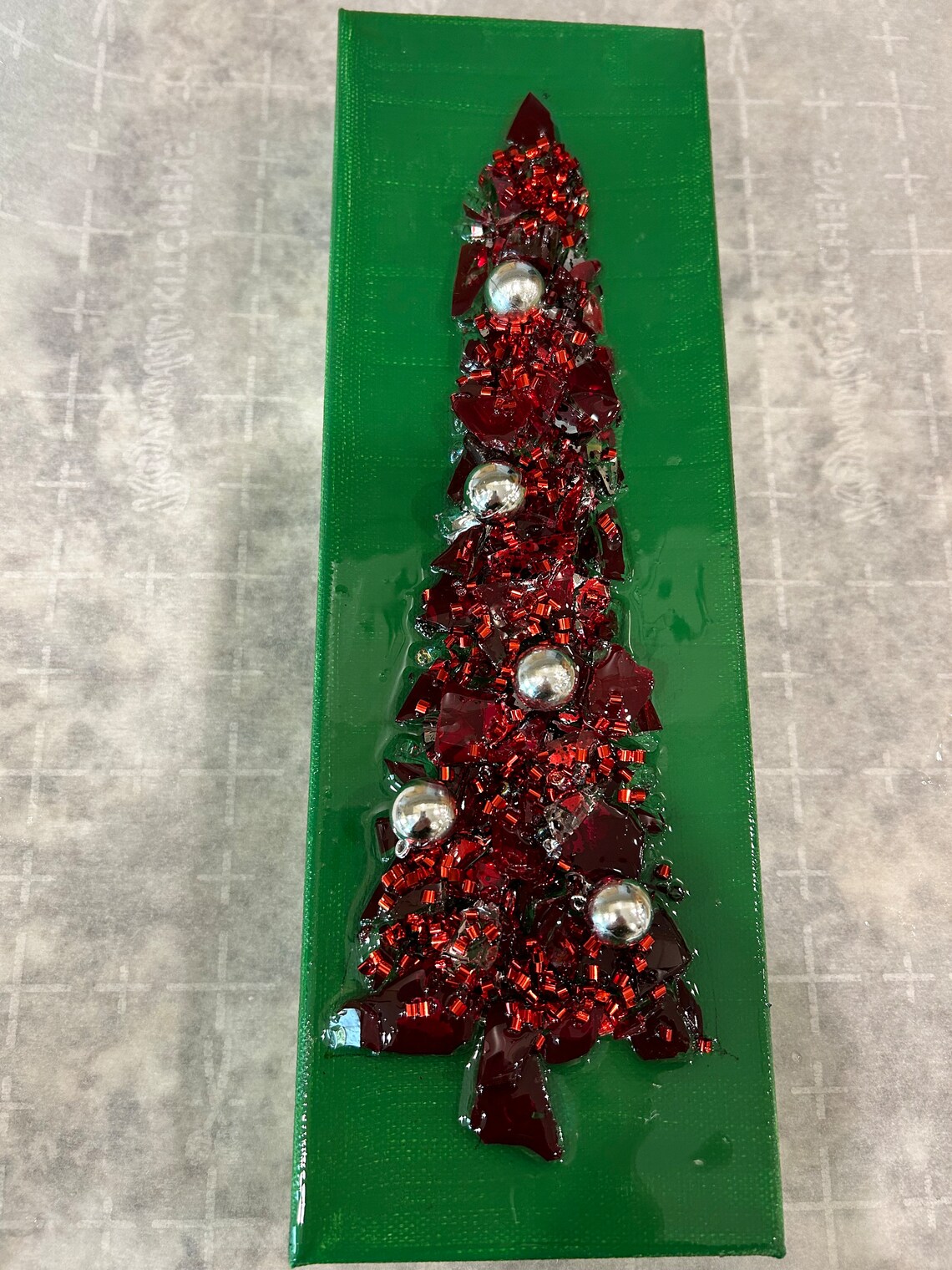 Cracked Glass Christmas Trees - Etsy