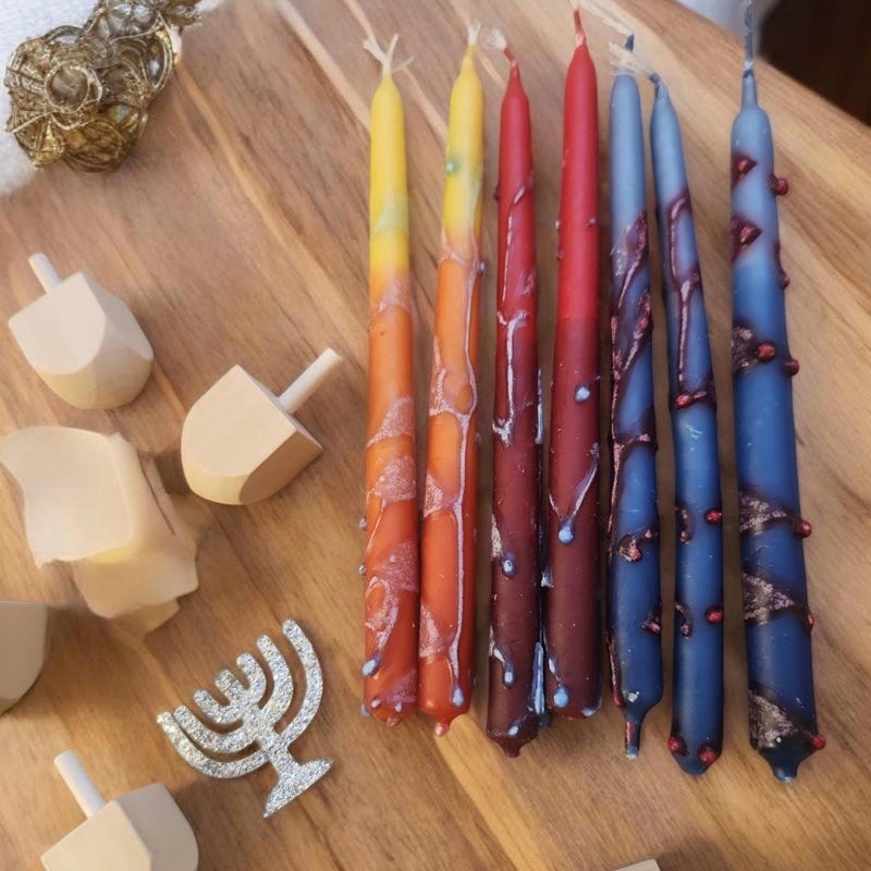 Hanukkah Candles Gift Set - 60+ Gift Ideas for 2025