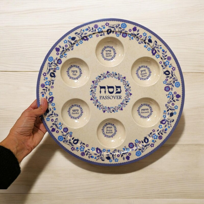Passover Plate - Etsy