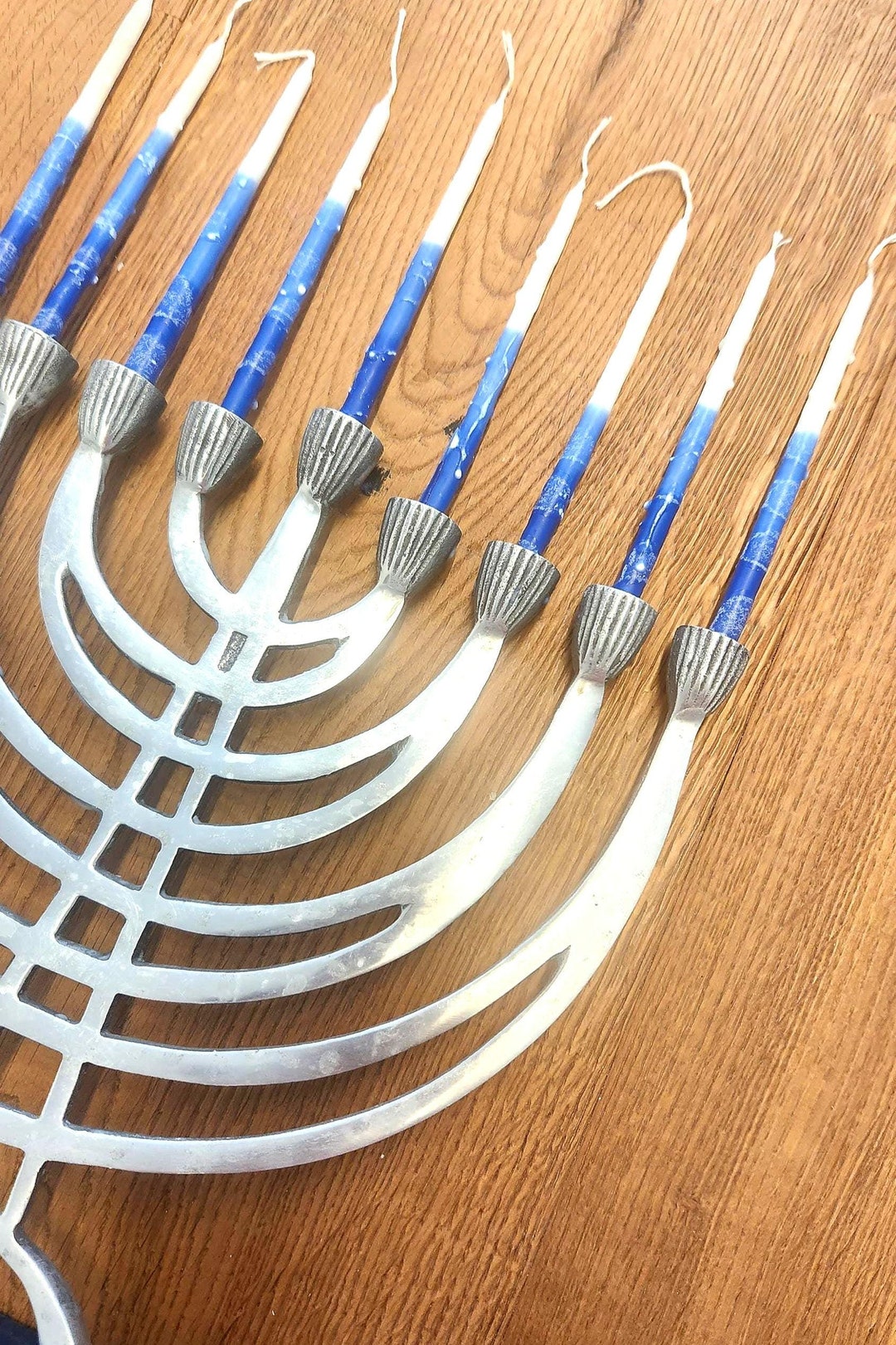 Hanukkah Candles Set for Chanukah Candles Kosher Candles Hand Made in ...