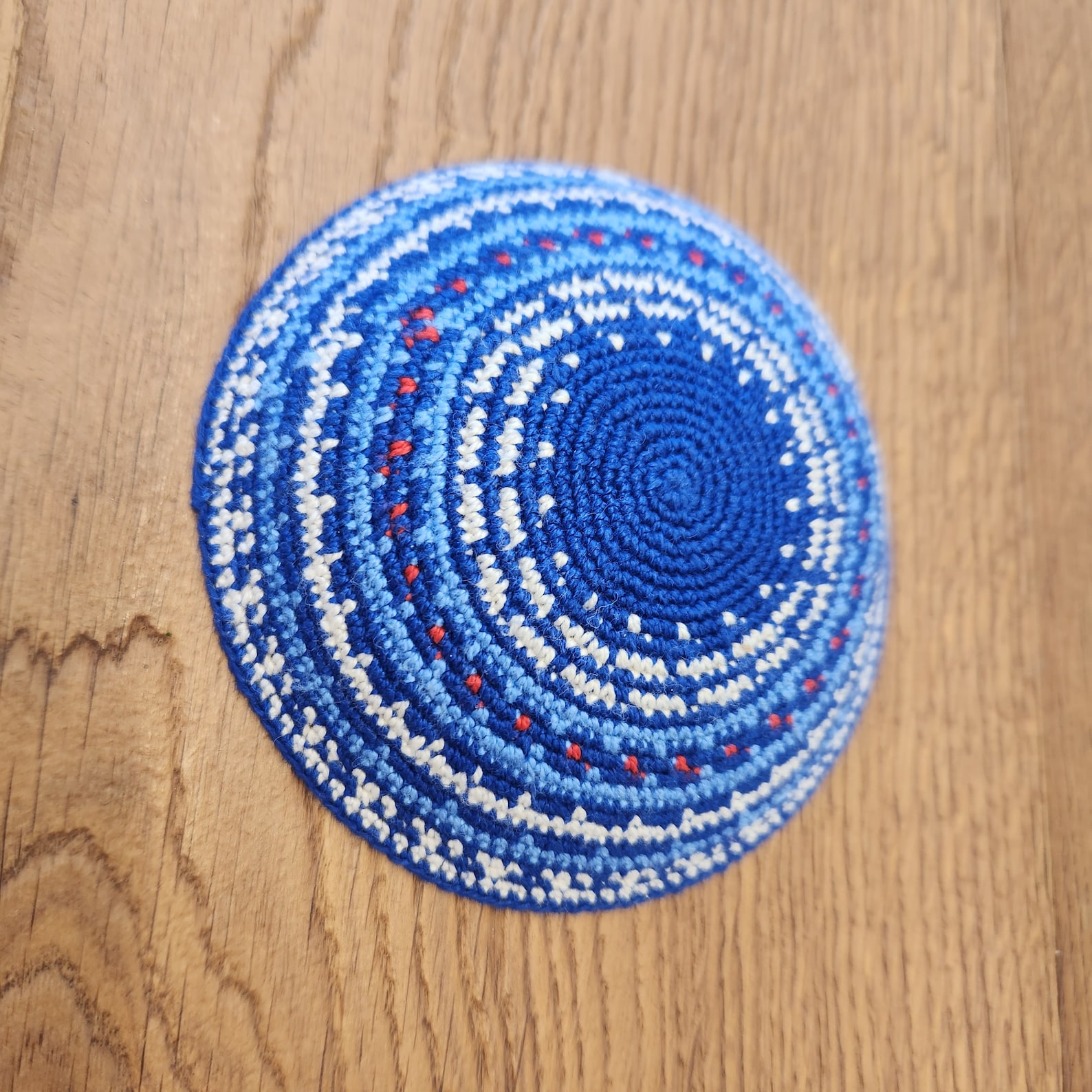 Kippah Knitted Yarmulke Yamaka Hand Knitted Bullcap Koppel Judaica ...