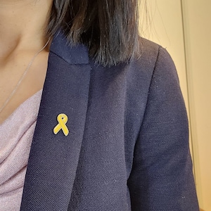 Israel Jewelry Yellow Ribbon Pin Bring Them Home Now Pin Hostages ...
