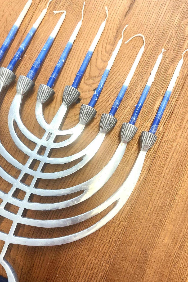 Hanukkah Candles Set for Chanukah Candles Kosher Candles Hand Made in ...