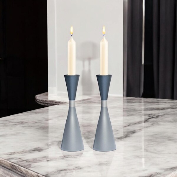 Shabbat Candlesticks - Etsy