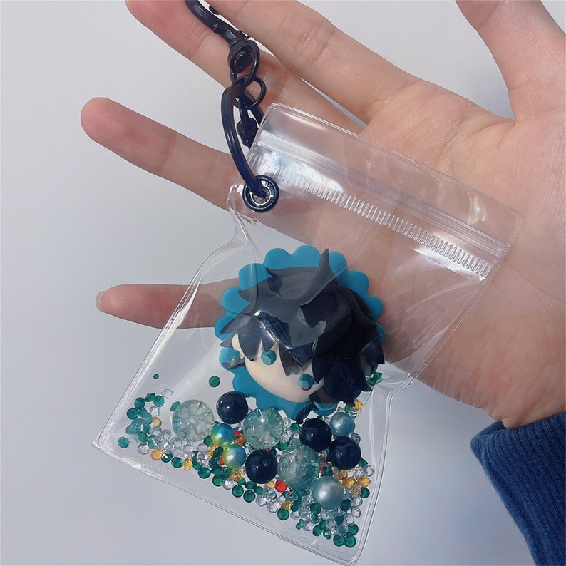Customizable Genshin/honkai Star Rail Clay Keychains Furina Neuvillette ...
