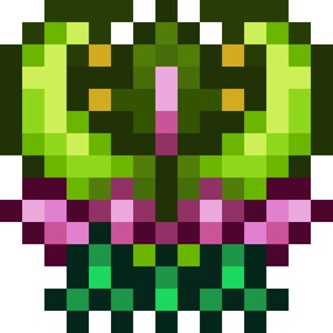 Plantera Map Icon terraria Bead Pixel Art - Etsy