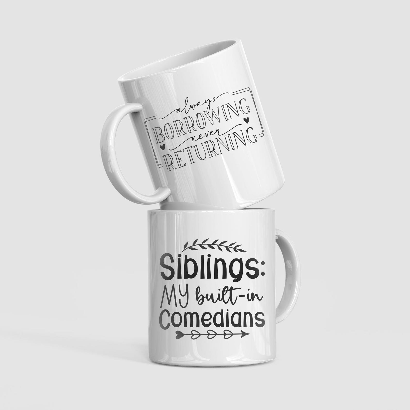 Sibling Quotes SVG Graphic Bundle, Brother Sister Quotes Shirts Designs ...