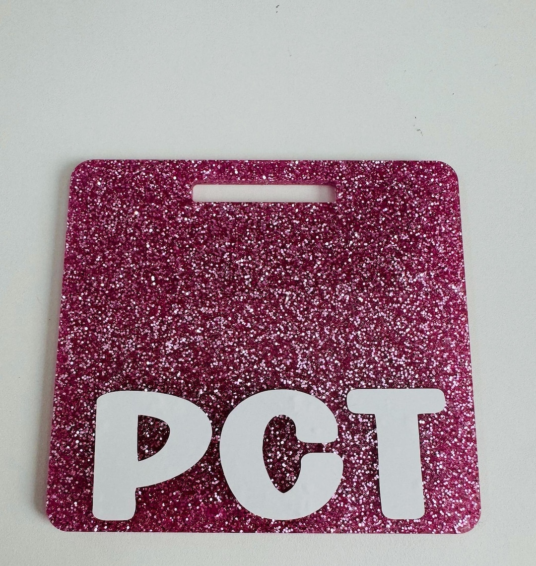 PCT Glitter Badge | Nurse ID Badge | Badge Reel | Nurse Badge | ID ...